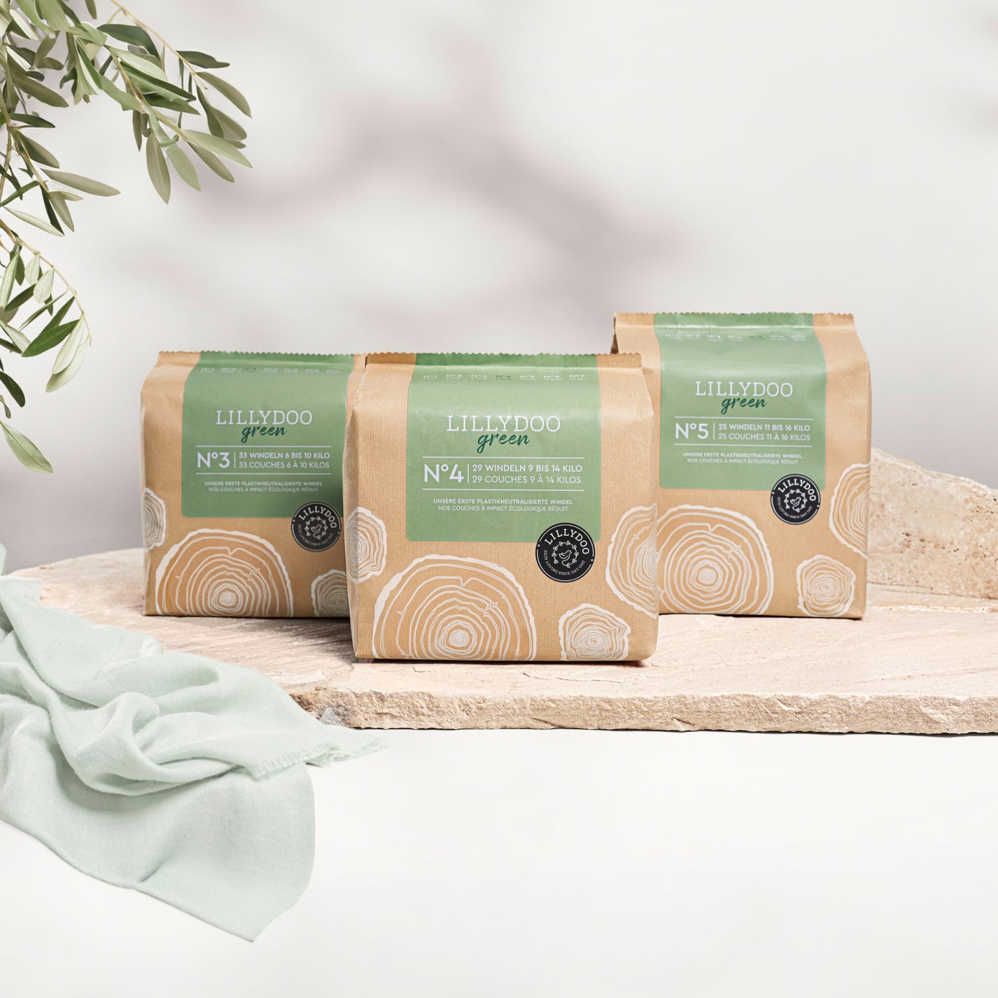 LILLYDOO green | Our plastic-neutralised nappy line