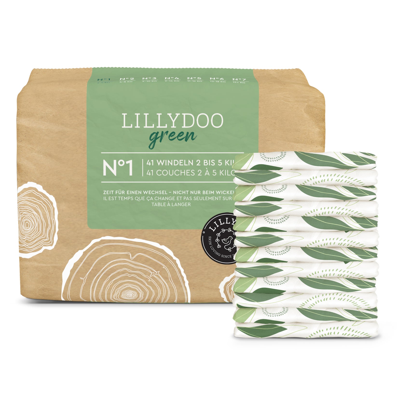 LILLYDOO green | Our plastic-neutralised nappy line